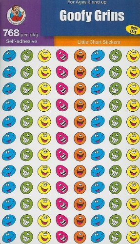 Amazon | Goofy Grins-chart Seals (Little Chart Stickers) | Frank ...