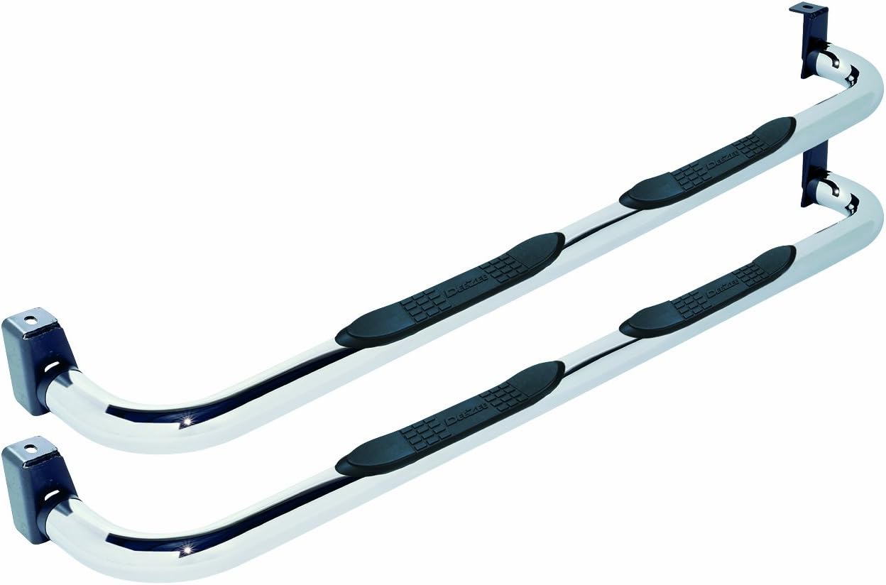 Amazon.com: Dee Zee DZ371272 3" Round Chrome Tube Steps : Automotive