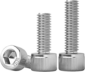 Amazon.com: M2 M2.5 M3 M4 M5 M6 M8 M10 Hex Socket Bolts 304 Stainless ...