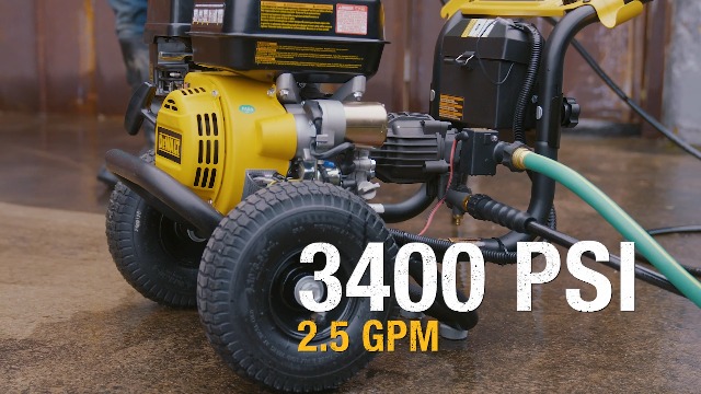 Watch DeWalt DXPW3425E-S 3400 PSI Gas Pressure Washer on Amazon Live