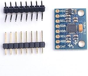 Arduino Gy-521 Mpu6050 3 Axis Accelerometer Module with Analog Gyro ...