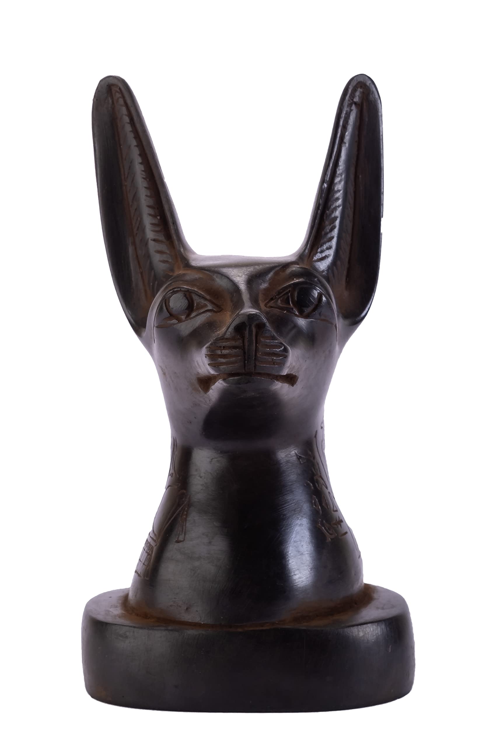 Egyptian Jackal Head Ebros Egyptian God Anubis Jackal Dog Head