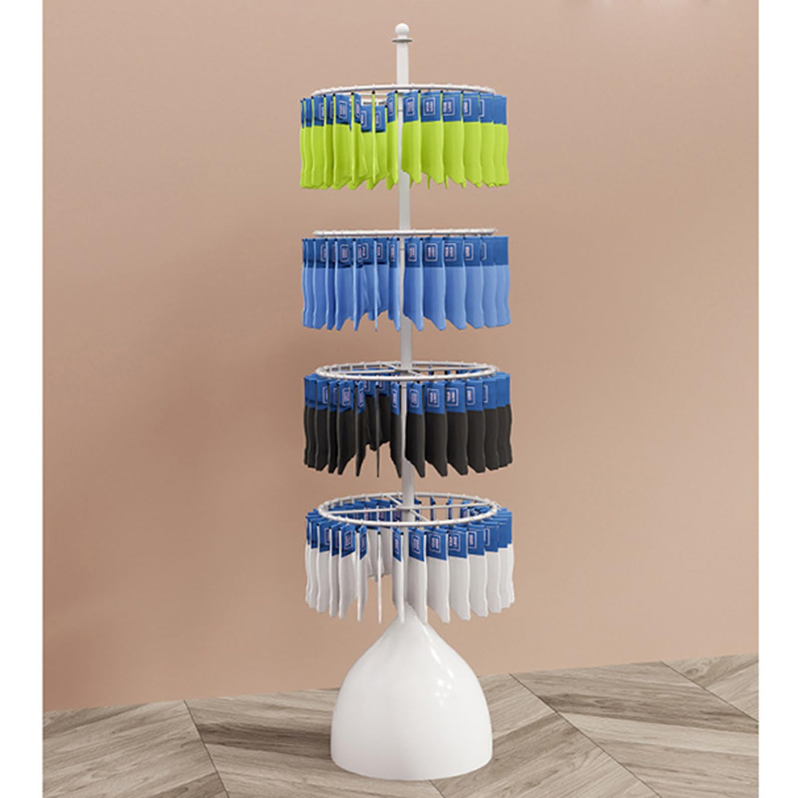 Amazon.com: zeefoo Floor-Standing Bra Rack, Underwear Shorts Nakajima ...