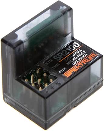 Amazon.com: Spektrum SR2100 DSMR 3-Channel Micro Race Receiver with ...