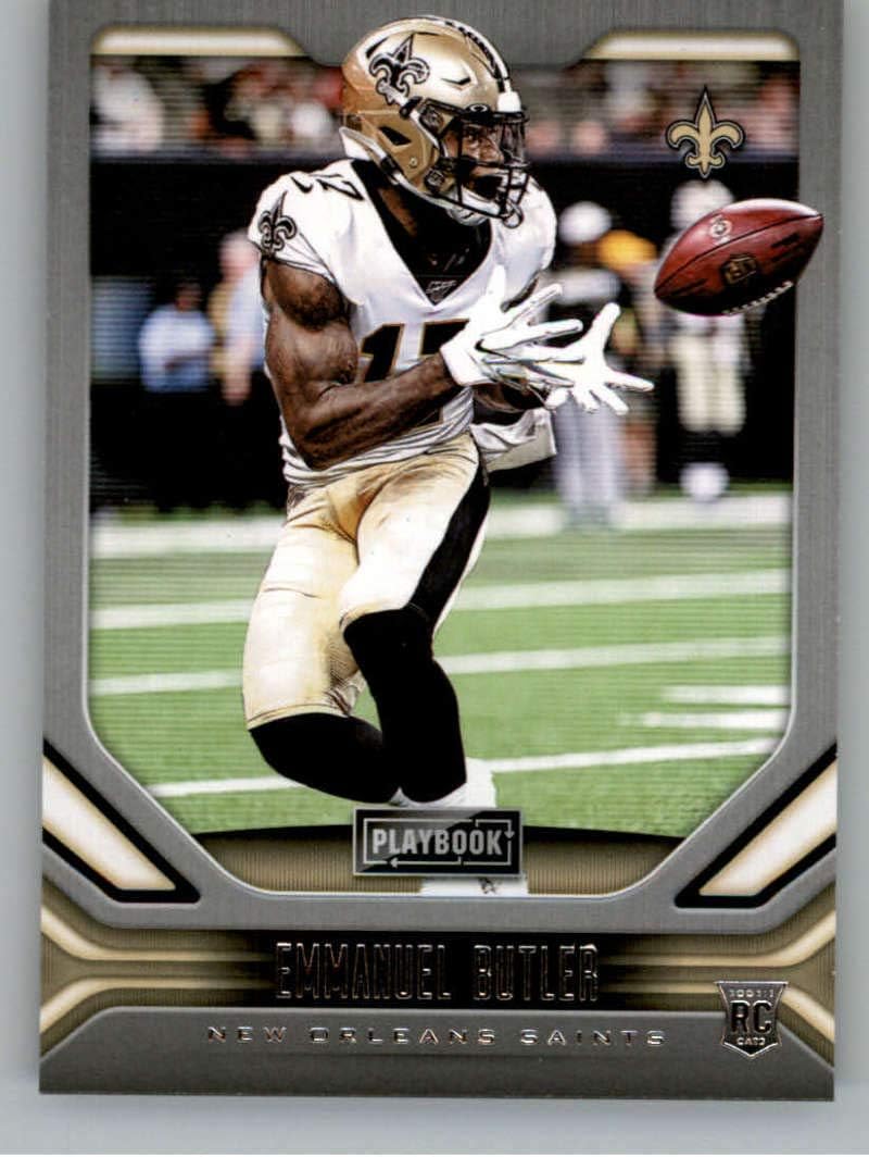 Amazon.com: 2019 Playbook Football #196 Emmanuel Butler New Orleans ...