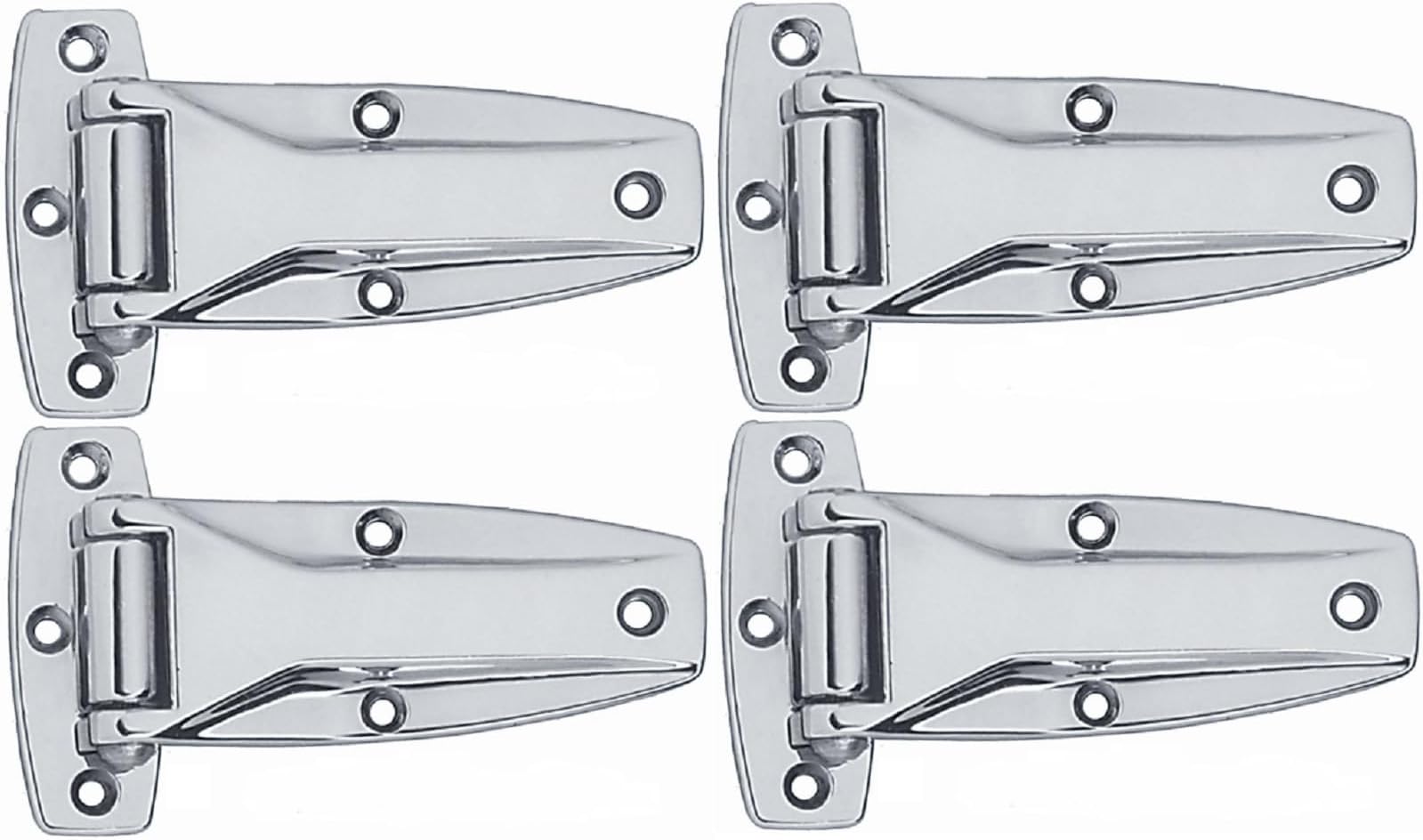 Amazon.com: Left Cargo Trailer Flush Hinge with 1/4 Inch Pin - 3.28 x 5 ...
