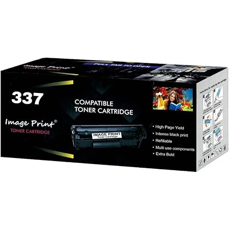 Canon CRG 337 Laser Toner Cartridge, Black, Standard : Amazon.in ...