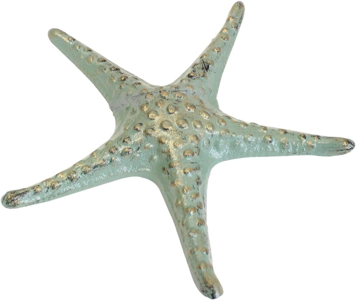 Amazon.com: Beachcombers 6.5" Metal Starfish Figure Figurine : Home ...