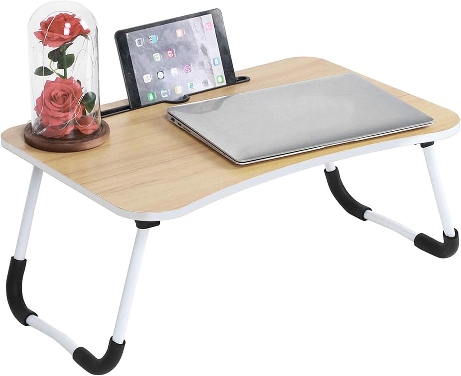 Mesa Portátil Dobrável Para Notebook até 15.6” - Com Porta Copos e ...