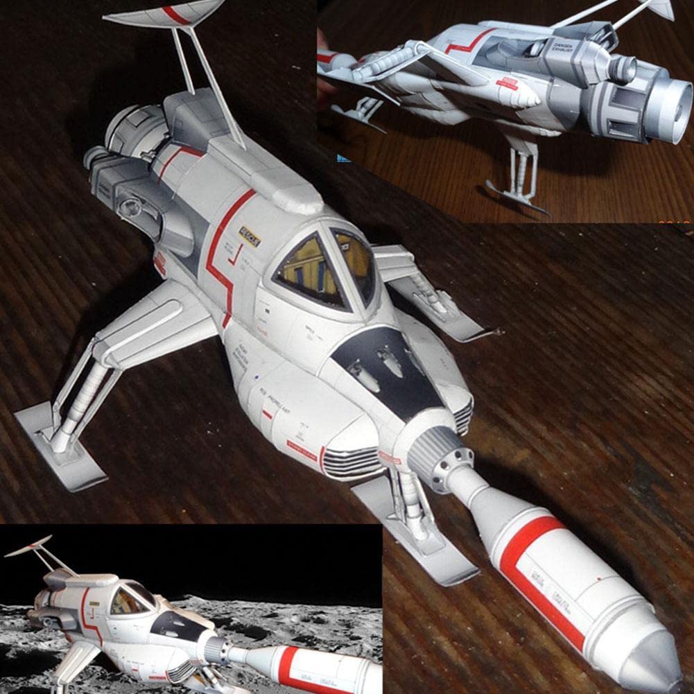 UFO Interceptor Paper Model DIY Handmade Production Paper Model Toy ...
