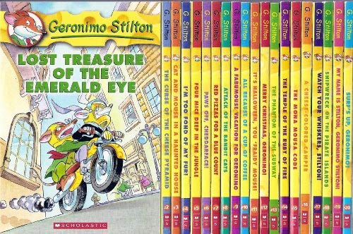 Geronimo Stilton Set, Books 1-41: Elizabetta Dami: 9780545127257 ...