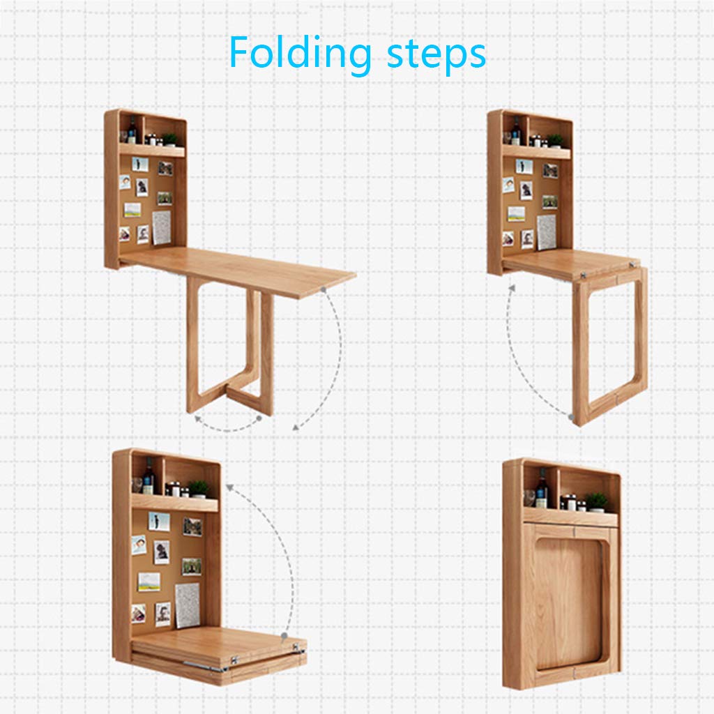 Wall Mounted Drop Leaf Table 3 Seats Drop Leaf Extendable Folding