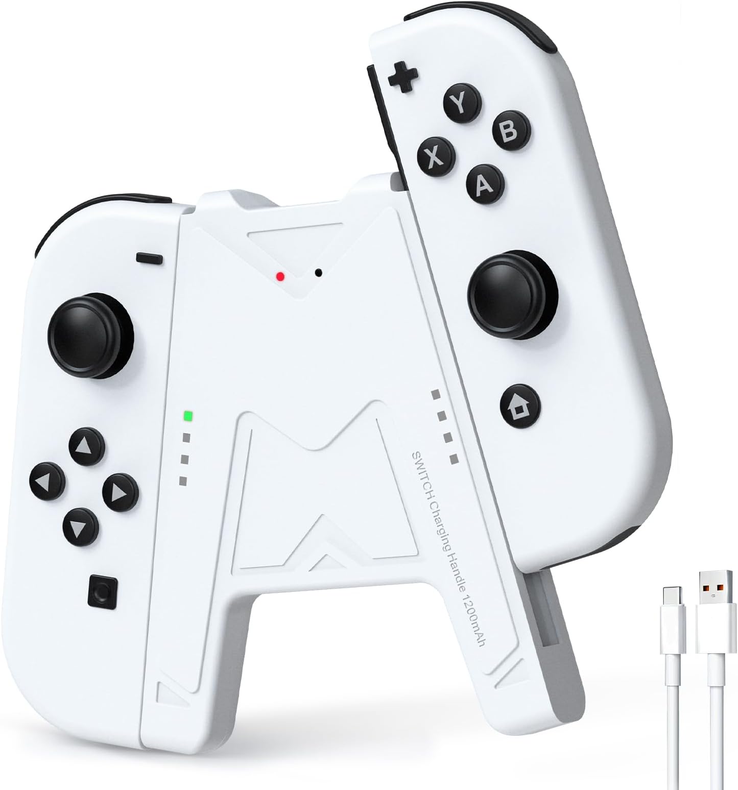 Amazon.com: Charging Controller Grip for use with Nintendo Switch Joy ...