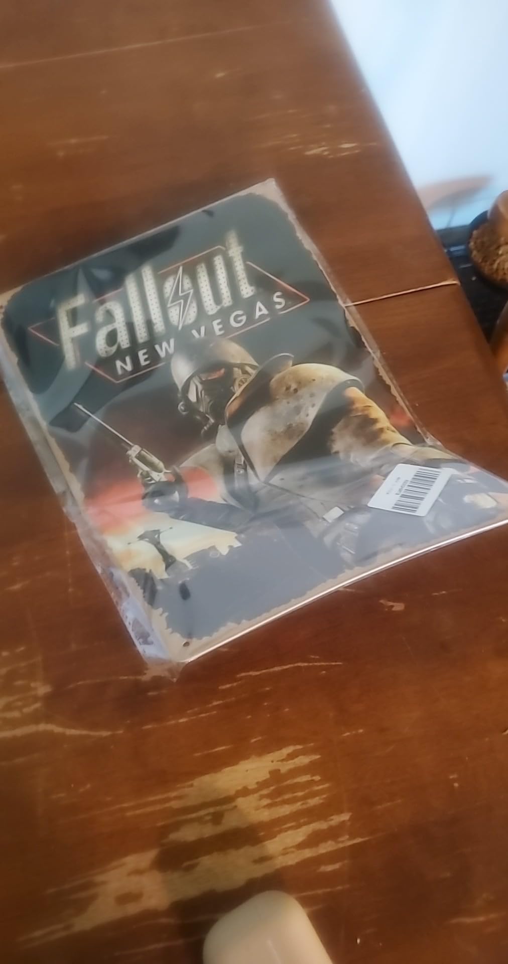 Amazon.com: Clilsiatm Fallout New Vegas Game Poster Video Game Tin ...