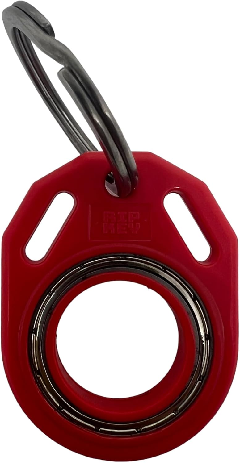 Amazon.com: RipKey Keychain Spinner Fidget Ring Toy, Key Ring Spinner ...