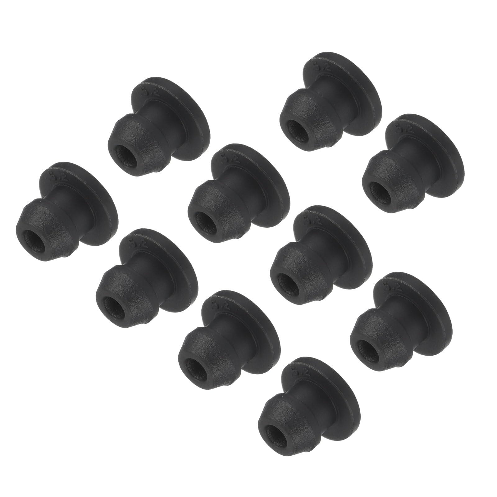Amazon.com: MECCANIXITY Silicone Snap in Locking Hole Plugs,Rubber ...