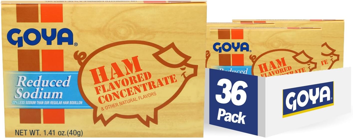 Amazon.com : Goya Ham Flavored Concentrated Seasoning 1.41oz | Sabor a ...