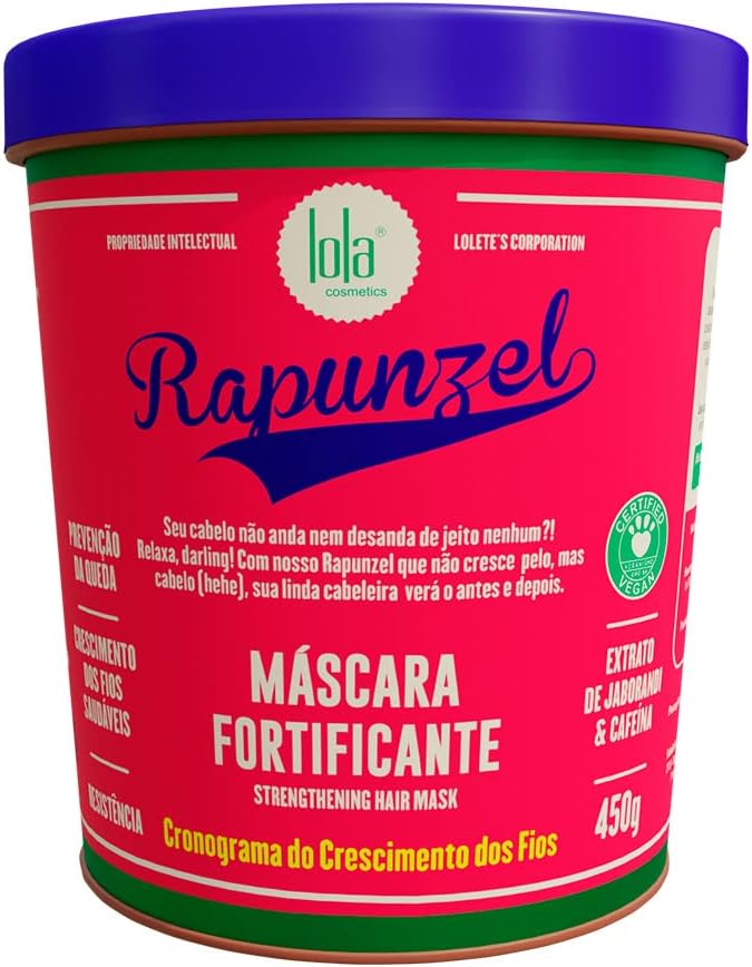 Amazon.com : Lola From Rio - Rapunzel - Strengthening Hair Mask For ...