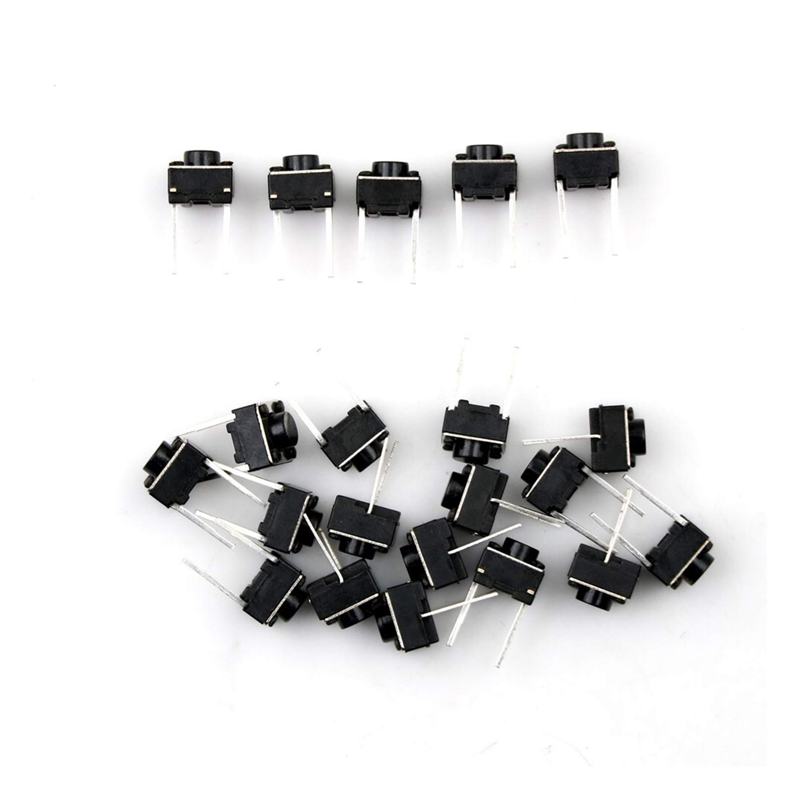 Buy Micro Switch 20pcs SMD Tactile Tact Mini Push Button Switch Micro ...