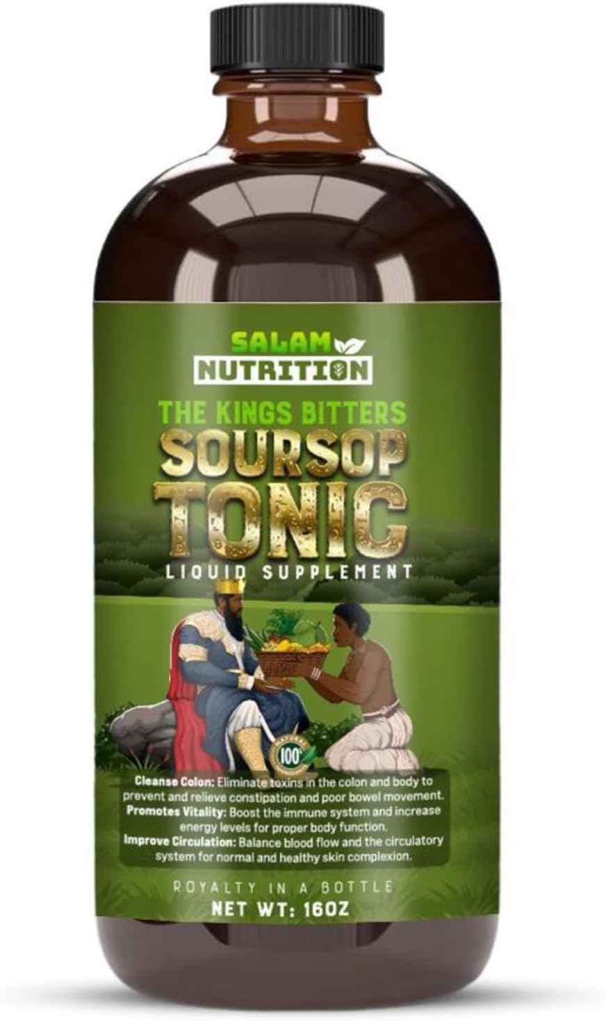 Amazon.com: Zaynab Organic Soursop Bitters Liquid with Soursop Leaves ...