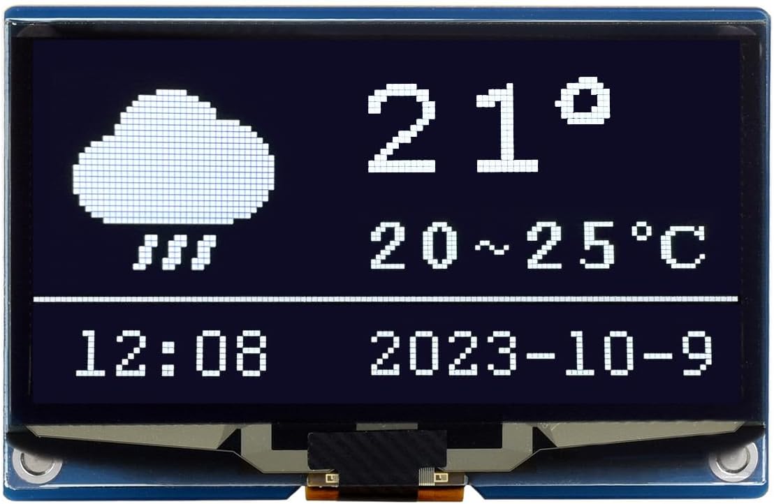 Waveshare 2.42inch OLED Display Module Panel 128×64 Resolution SPI ...