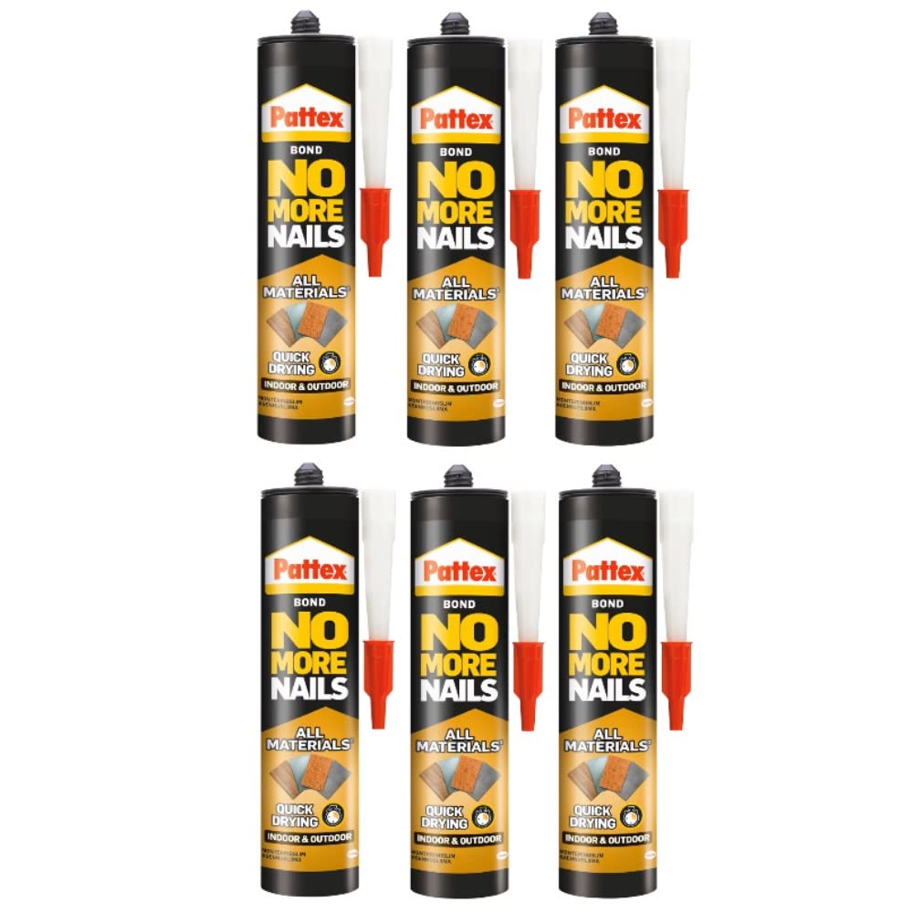 Pattex Kleben statt Bohren Innen & Außen, Montagekleber & Baukleber ...