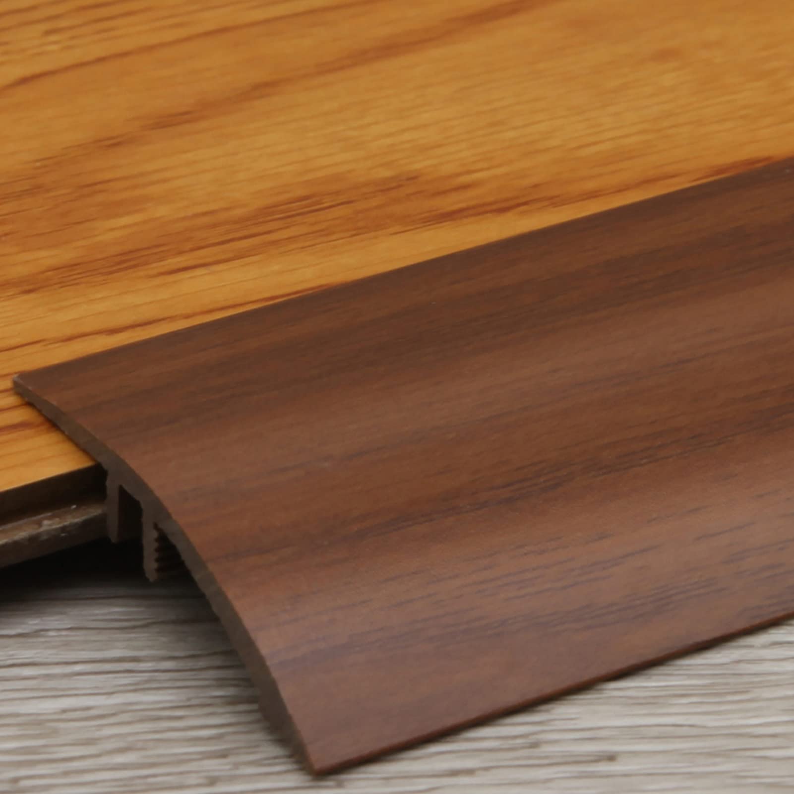 Buy ZJQF PVC Floor Seams Transition Strip, Wood Grain Finish, Marble to ...