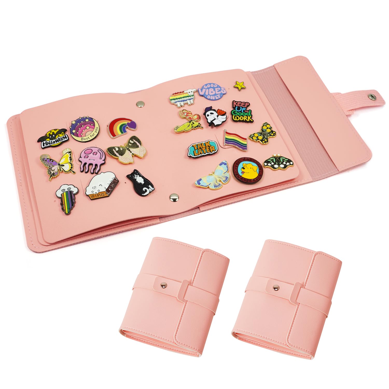 Amazon.com: Chillpaper Enamel Pin Display Book Collection Trading Book ...