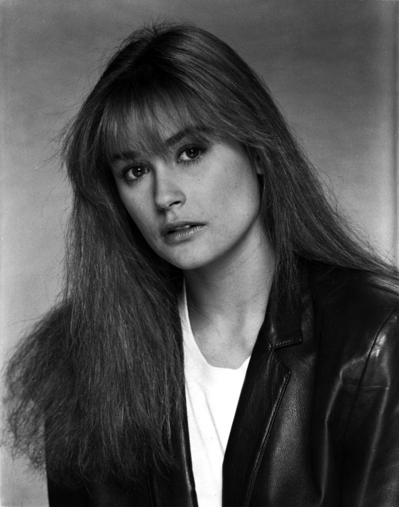 Demi Moore In Leather