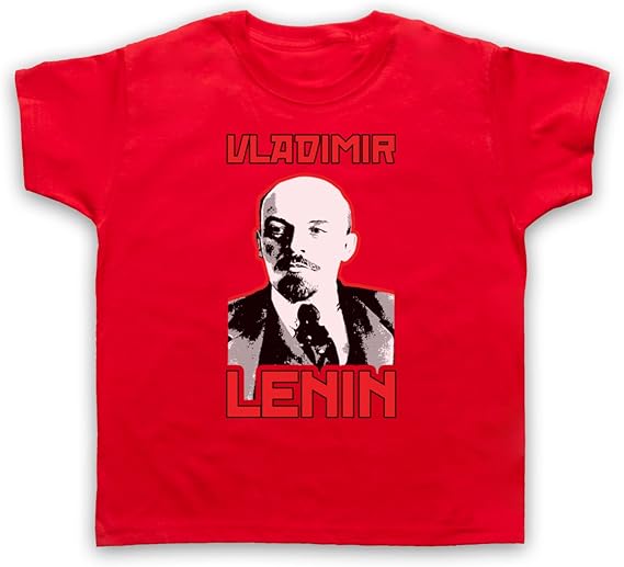 My Icon Art & Clothing Vladamir Lenin Russia Revolutionary Kids T-Shirt ...