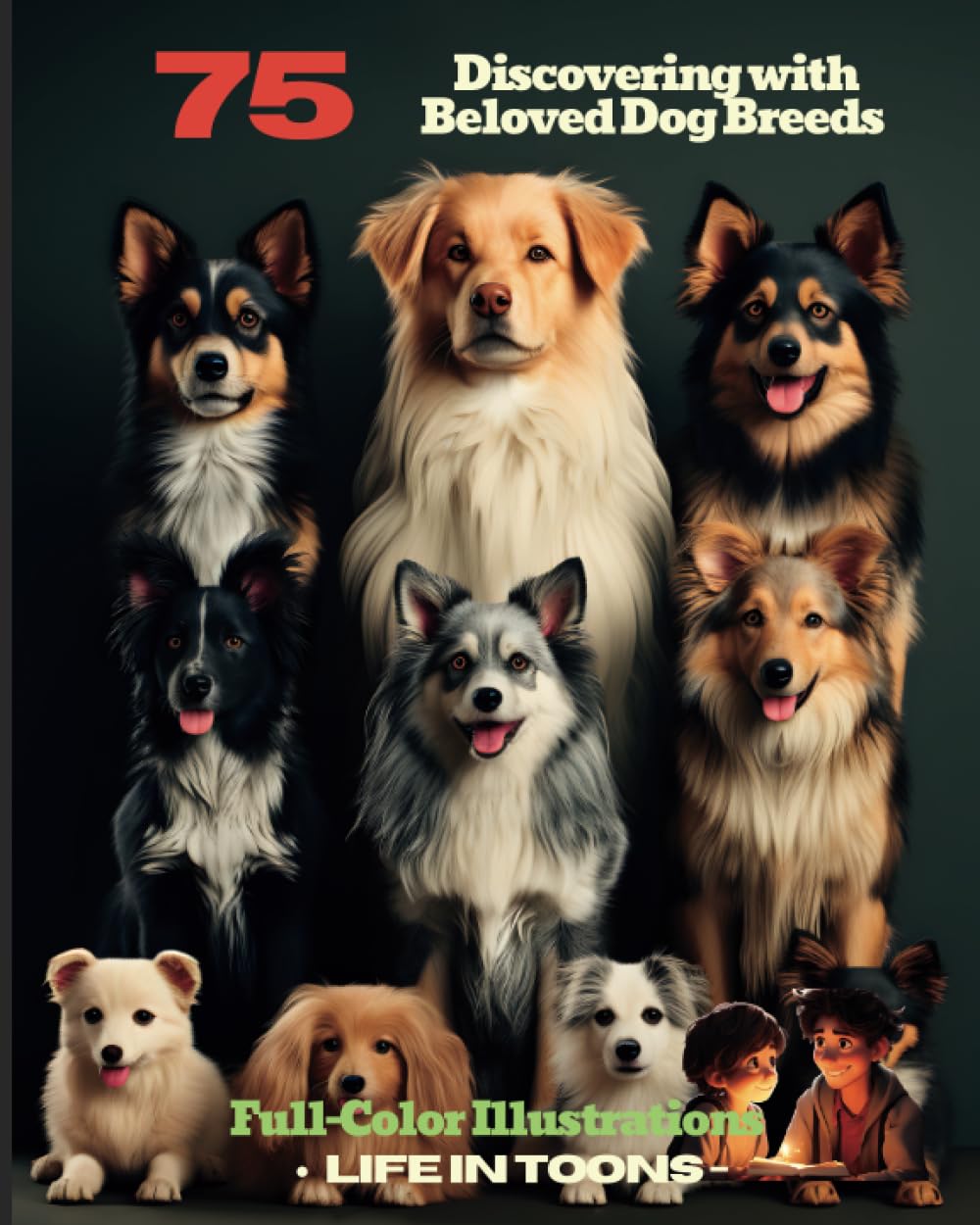 Discovering with 75 Beloved Dog Breeds: A Full-Color Illustrated ...