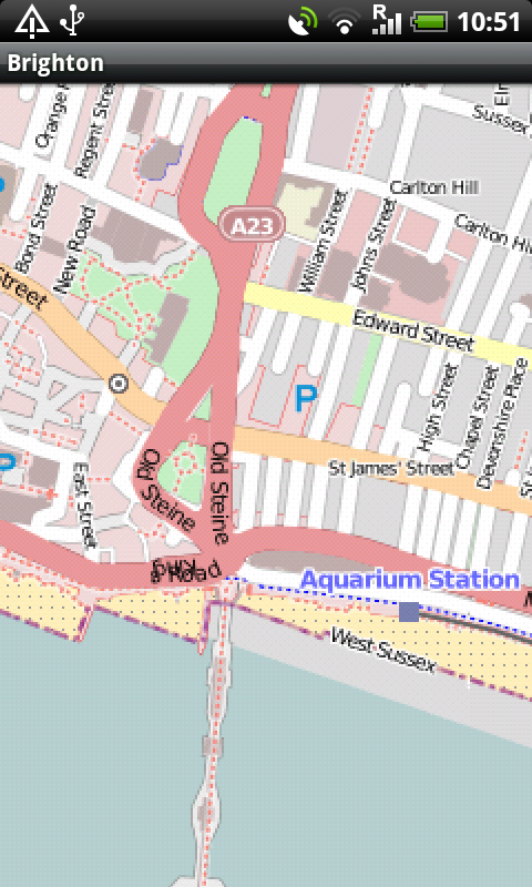 Brighton Street Map: app su Amazon Appstore