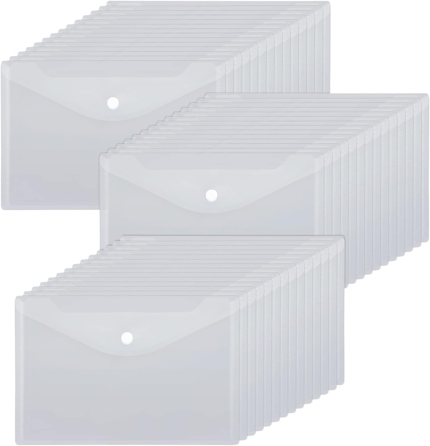 A5 Plastic Folders - Document Wallets Foolscap Popper Wallet Folder ...