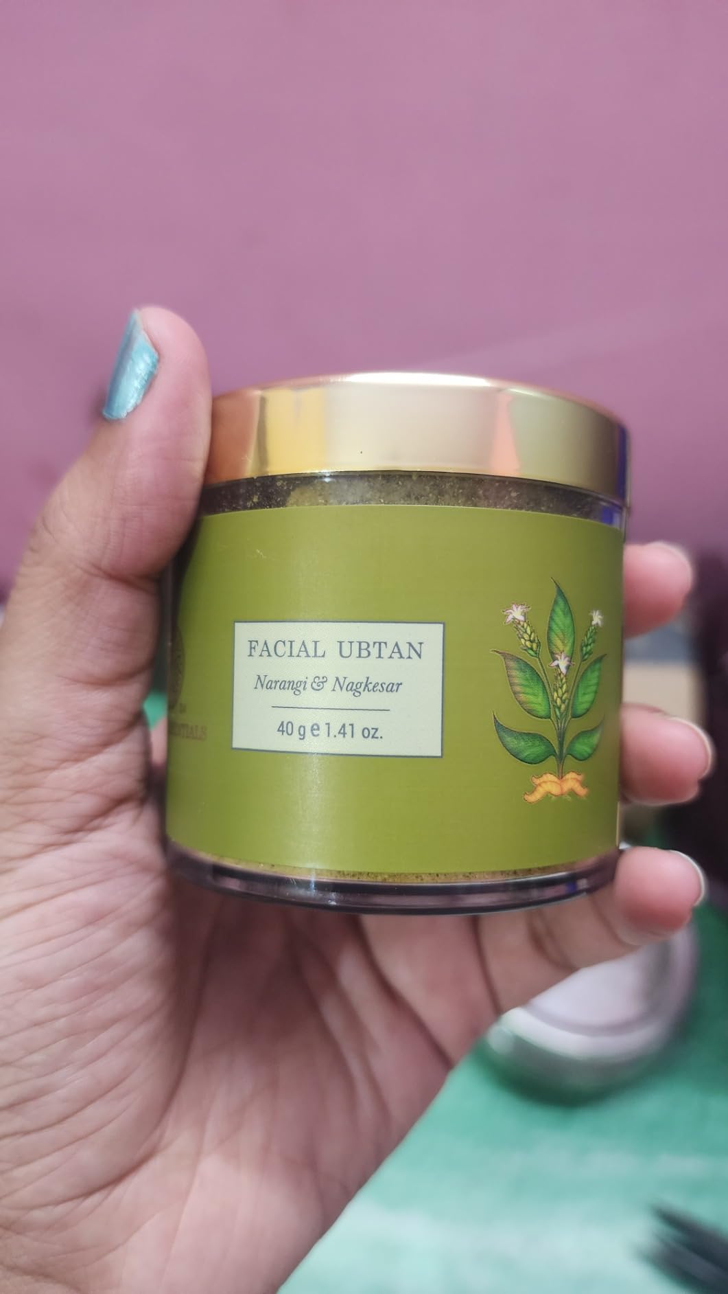 Forest Essentials Facial Ubtan Narangi & Nagkesar | Ayurvedic Face ...