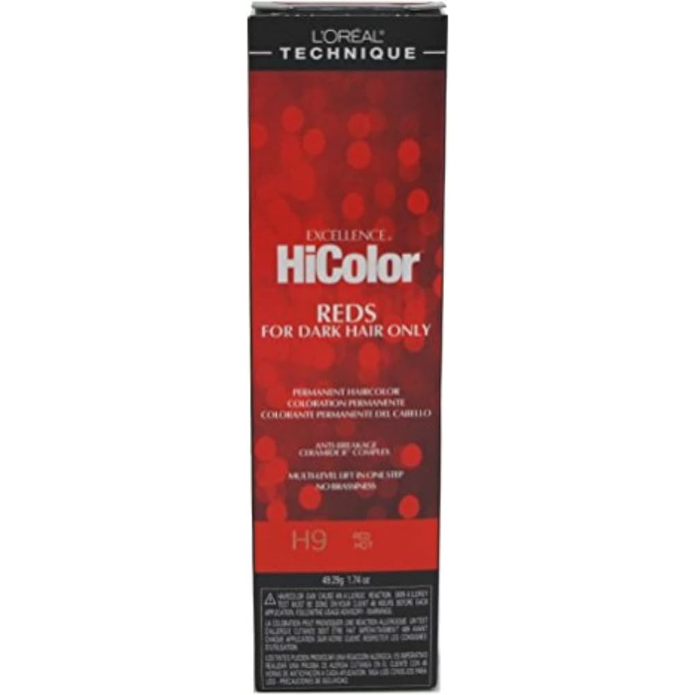 $4/mo - Finance L'Oreal Excellence HiColor Red Hot, 1.74 oz (Pack of 3 ...