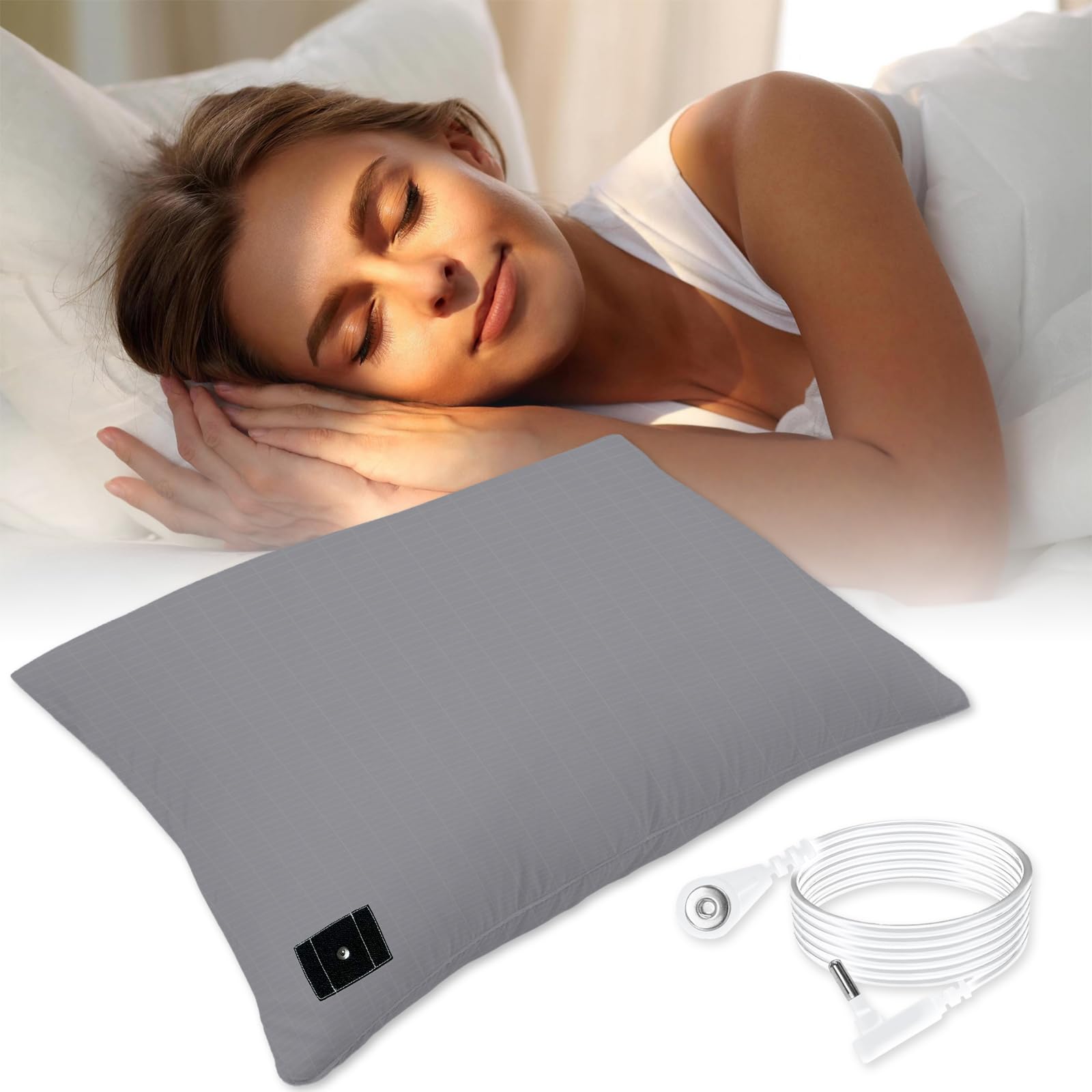 Amazon.com: Grounding Pillowcase Queen with 15 Ft Cord(20 * 30in ...