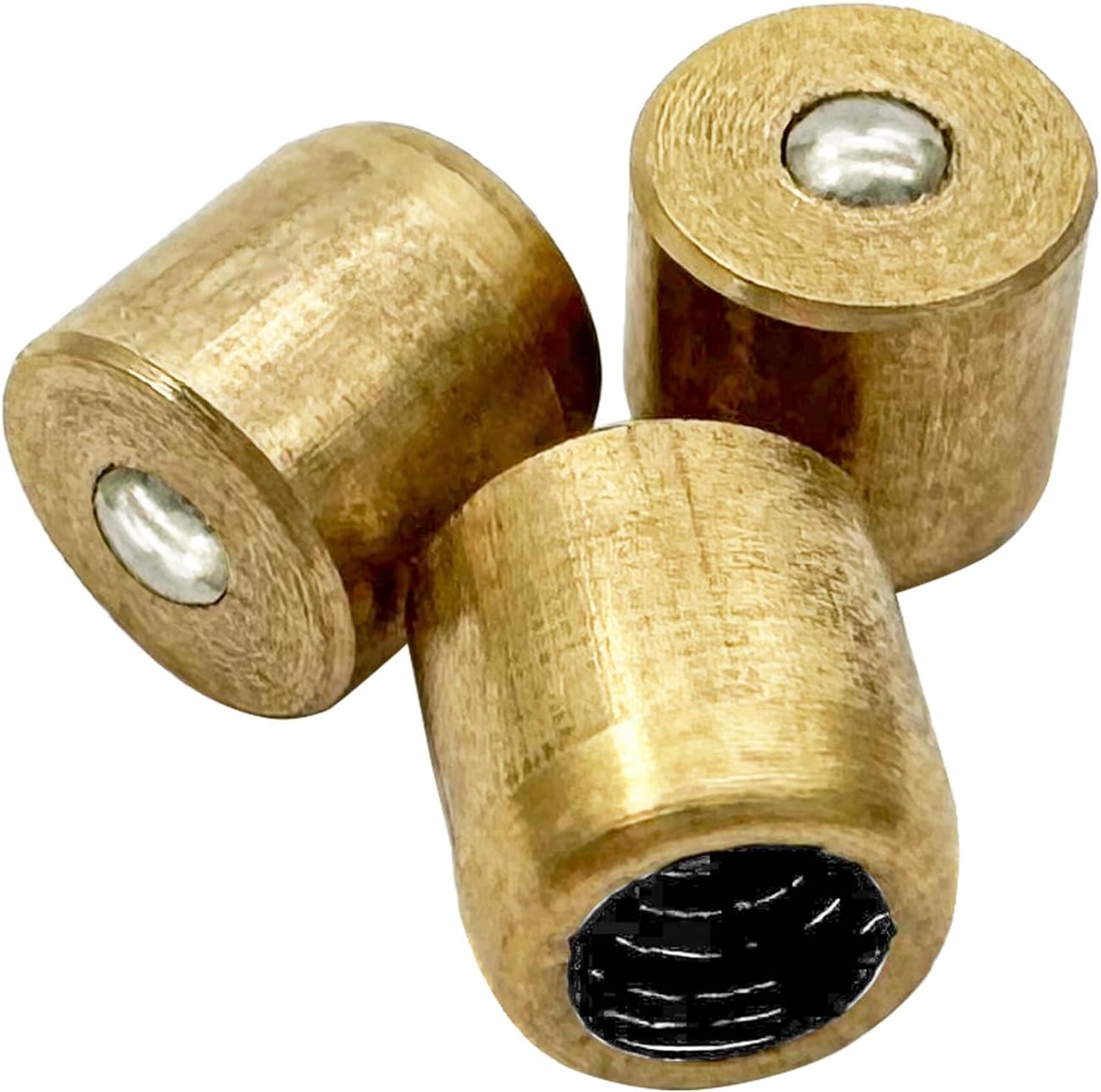 Amazon.com: 6x6mm Brass Push Button Grease Oil Cup,Brass Push Button ...