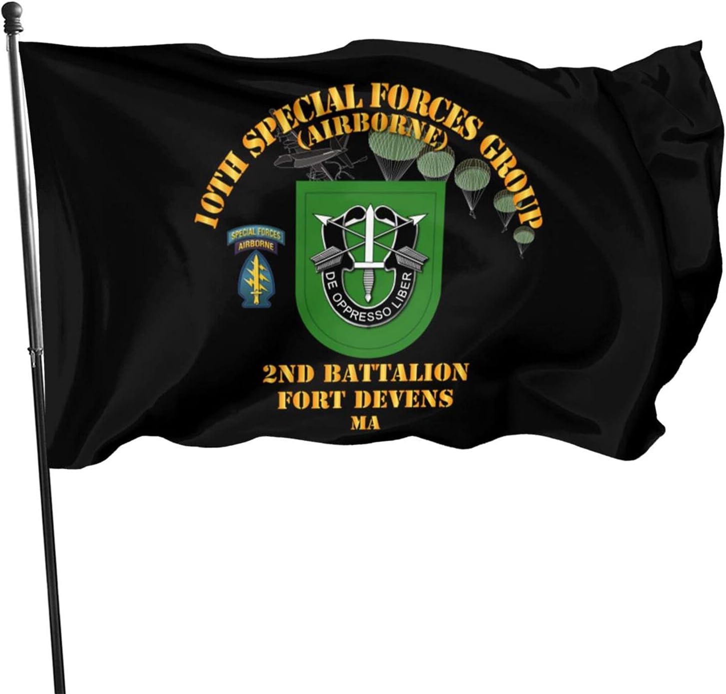 Amazon.com : MALuan 10th Special Forces Group 2nd Battalion Fort Devens ...