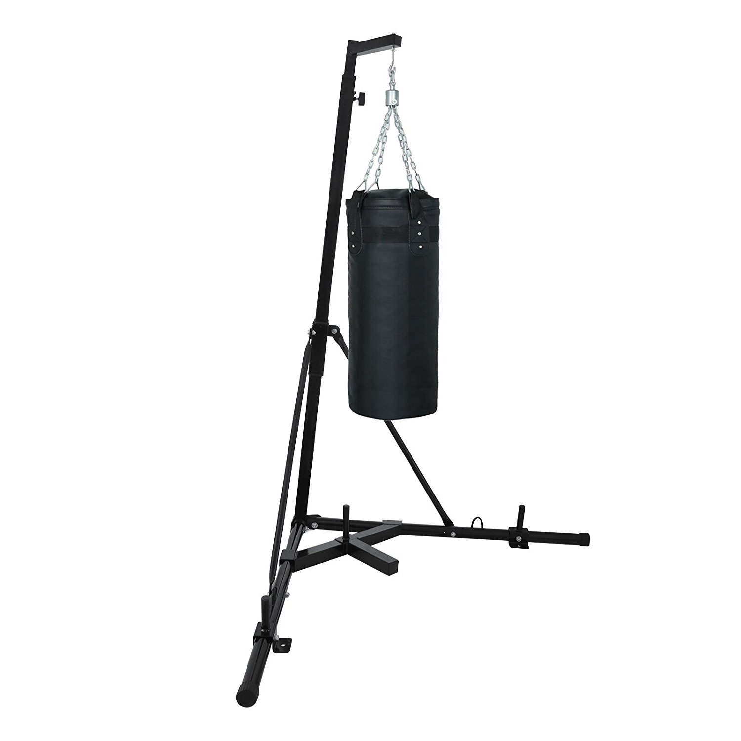 Buy FORAVER Punch Bag Stand Free Standing 60kg/132lbs Foldable Heavy ...