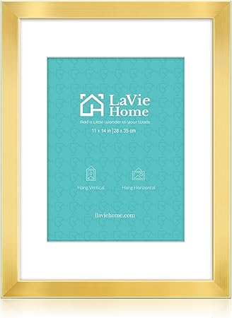Amazon.com - LaVie Home 11 x 14 Picture Frame, 14x11 Wood Poster Frame ...