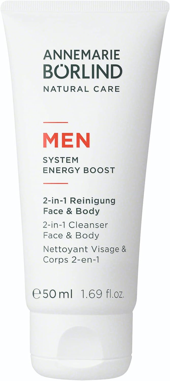ANNEMARIE BÖRLIND MEN 2-IN-1 CLEANSING FACE & BODY (200ml) - For All ...