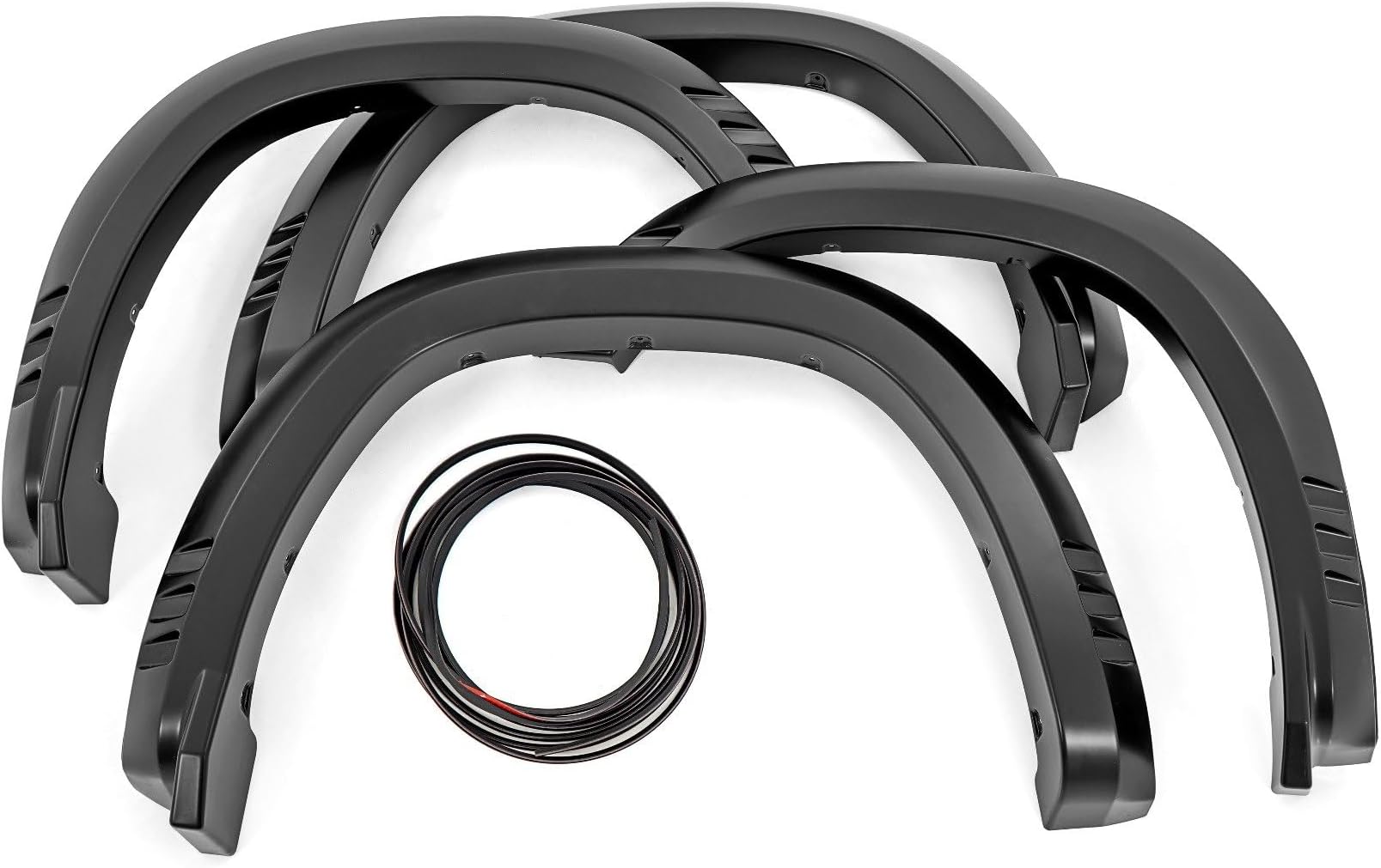 Amazon.com: Rough Country SF1 Fender Flares for 2019-2024 Ram 1500 - F ...