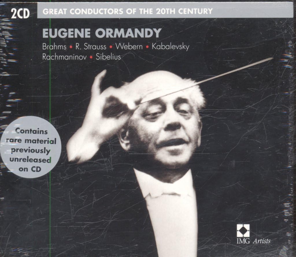 Great Conductors of the 20th Century - Eugene Ormandy by Anton Webern, Dmitry Borisovich ...
