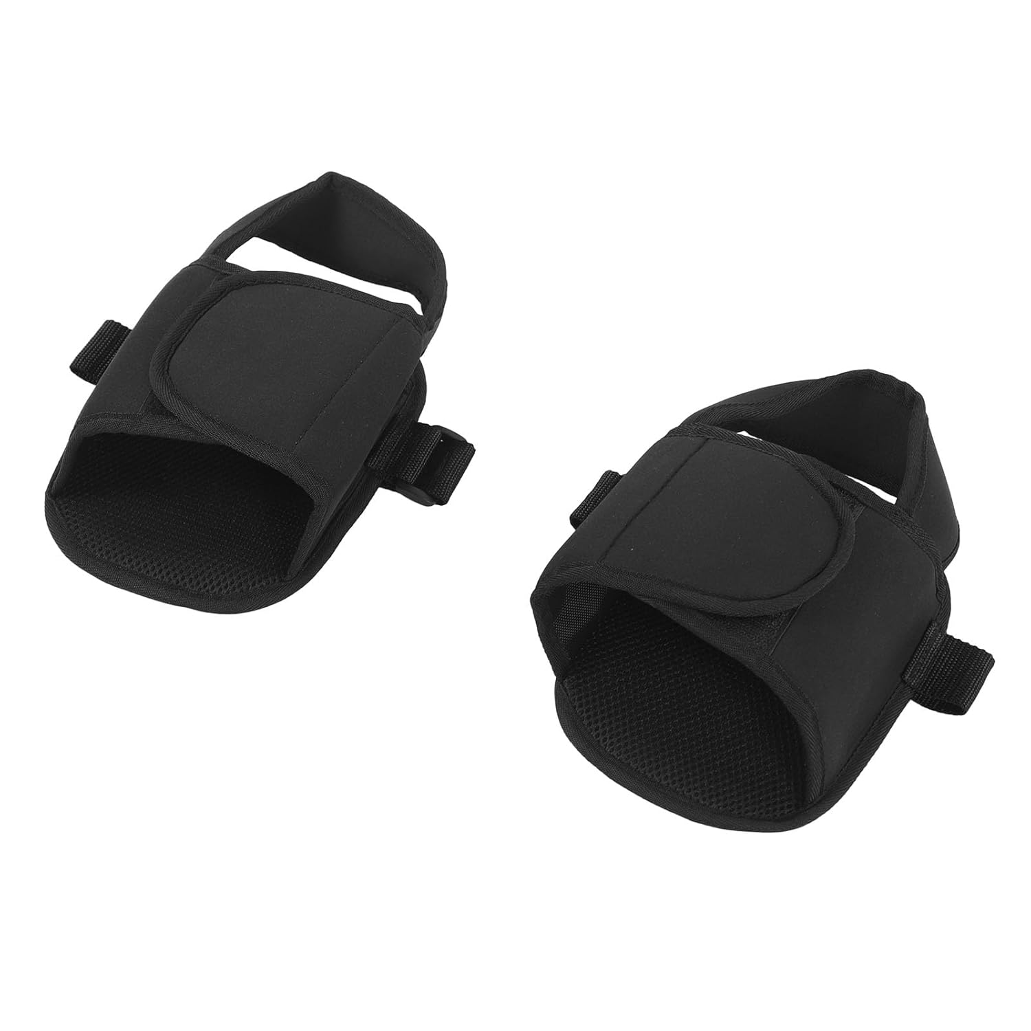 Amazon.com: Wheelchair Shoe Holders, Pack of 2 Black Oxford Cloth ...