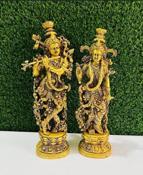 Buy ARTSIKIA Radha Krishna Statue Idol Radha Krishna Murti Hindu God ...