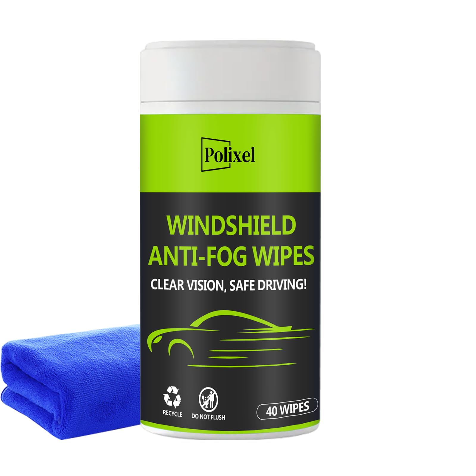 Amazon.com: POLIXEL Car Windshield Anti-Fog Wipes - Quick Car Defogger ...