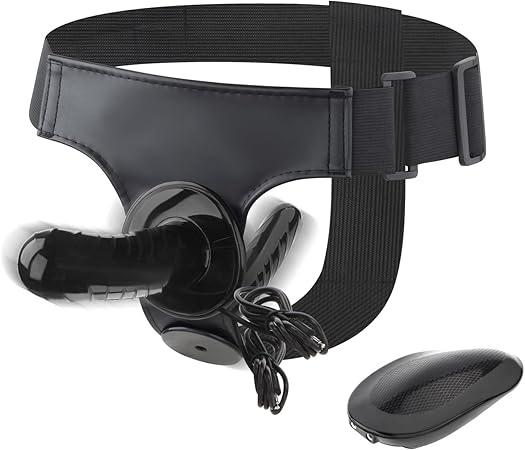 Wearable Realistic Dildo,Vibratable Strap On Dildo with 2 Suction Cup Dildos,Strap-on Realistic ...