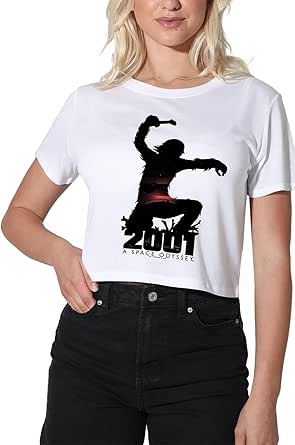 Popfunk Classic Pop Culture Movies 2 Women's Crop Top T-Shirt ...