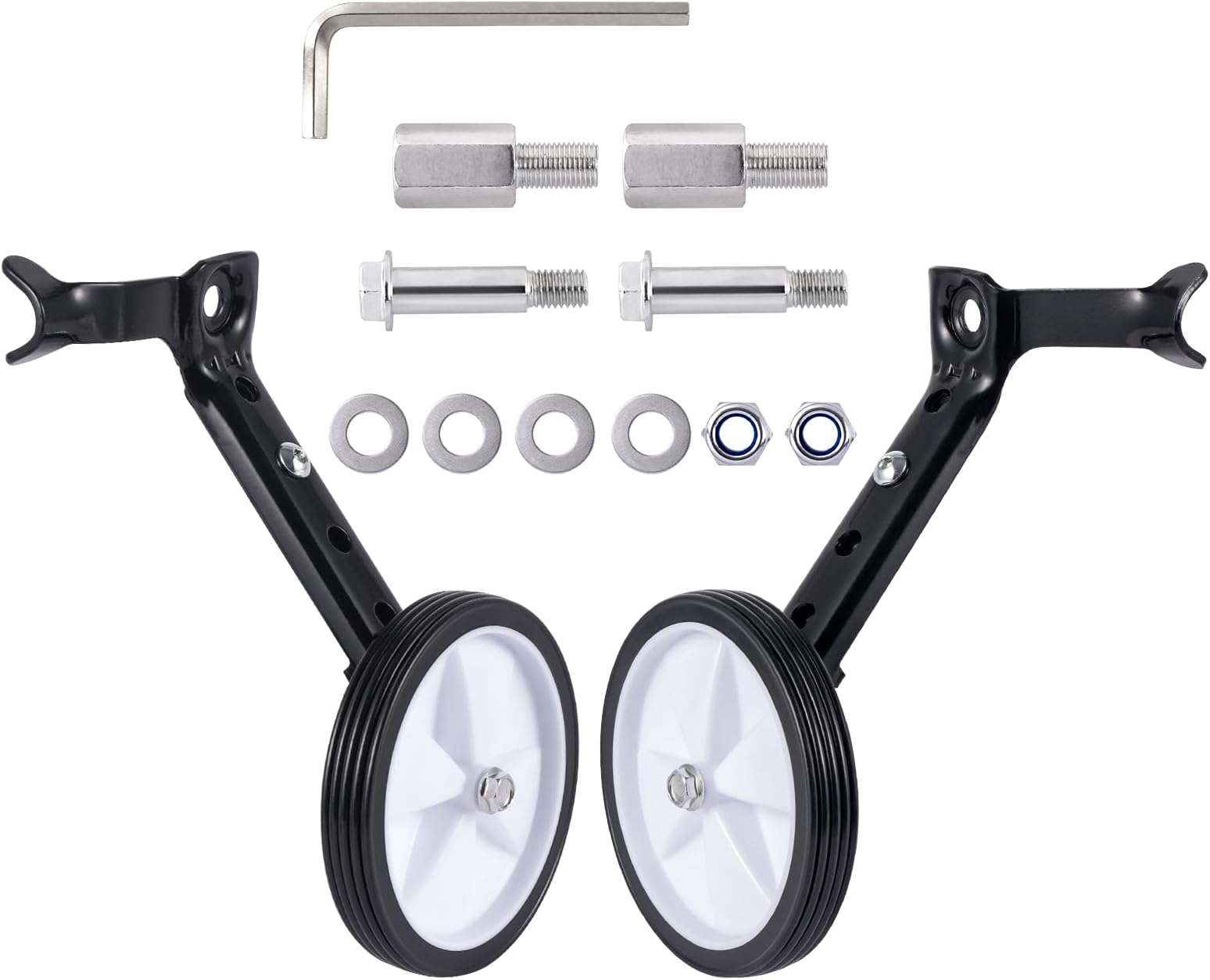 Amazon.com: Little World Bicycle Training Wheels, Variable Speed Bike ...