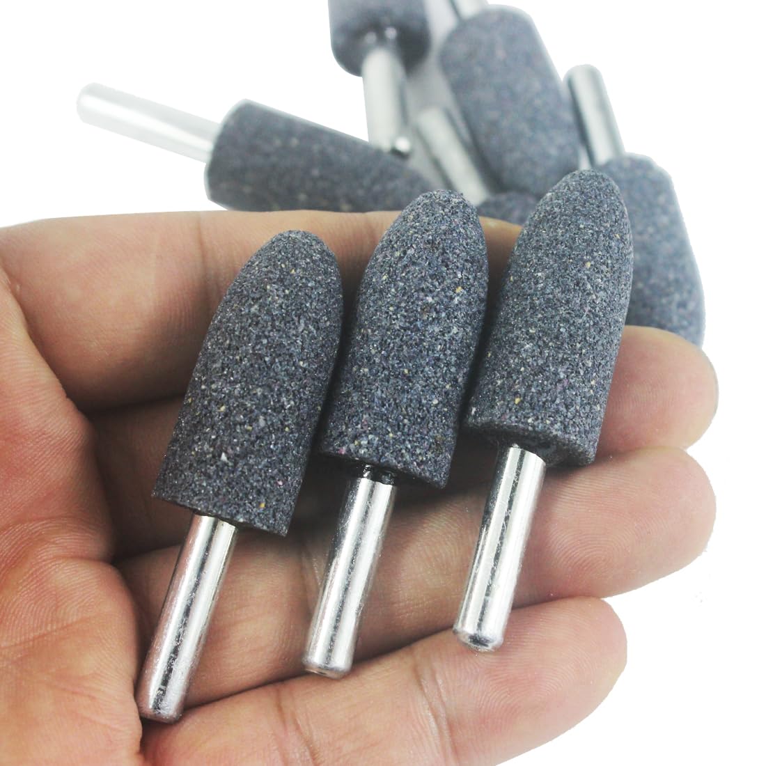 Snapklik.com : Luo Ke 16 Mm Cone Shape Grinding Stone - 1/4" Shank ...